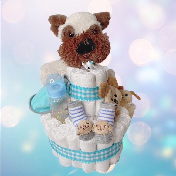 Pampers | Accessories | Puppy Diaper Cake Dog Diaper Cake | Poshmark